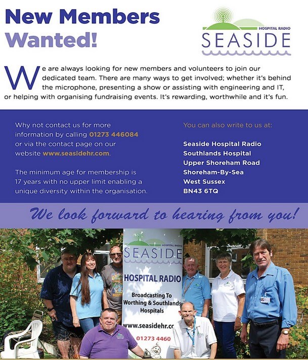 Volunteer | Seaside Hospital Radio